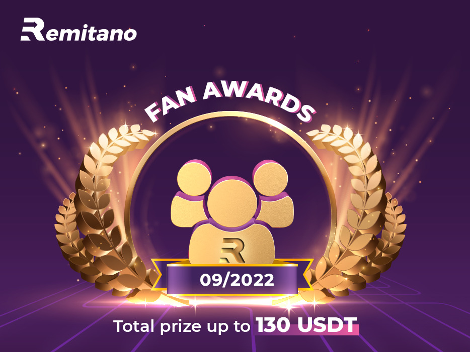 Remitano Fan Awards in September 2022!